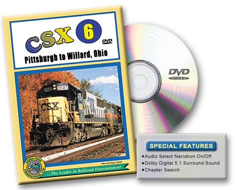 CSX 6 Pittsburgh to Willard – American Train Video Reviews