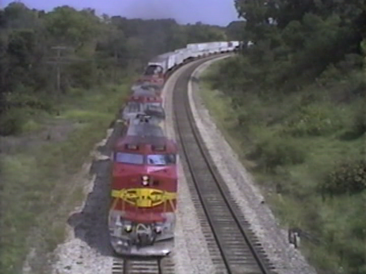 Santa Fe 1990’s Memories – American Train Video Reviews