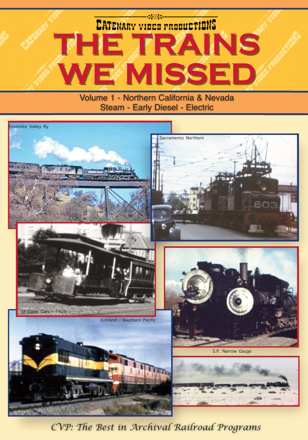 The Trains We Missed Volume 1 – American Train Video Reviews