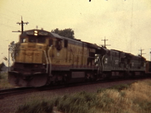 Union Pacific and Rio Grande in the 1980s – American Train Video Reviews