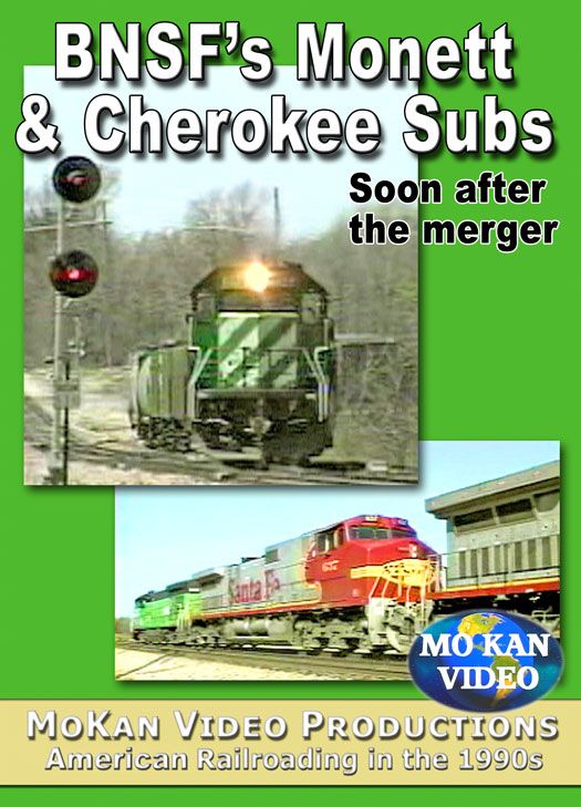 BNSF’s Monett and Cherokee Subs – American Train Video Reviews